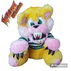 werebears | Toys | Vintage 983 Were Bears Grizzler Hornby 1 Face Changing Bear Retro Plush ...